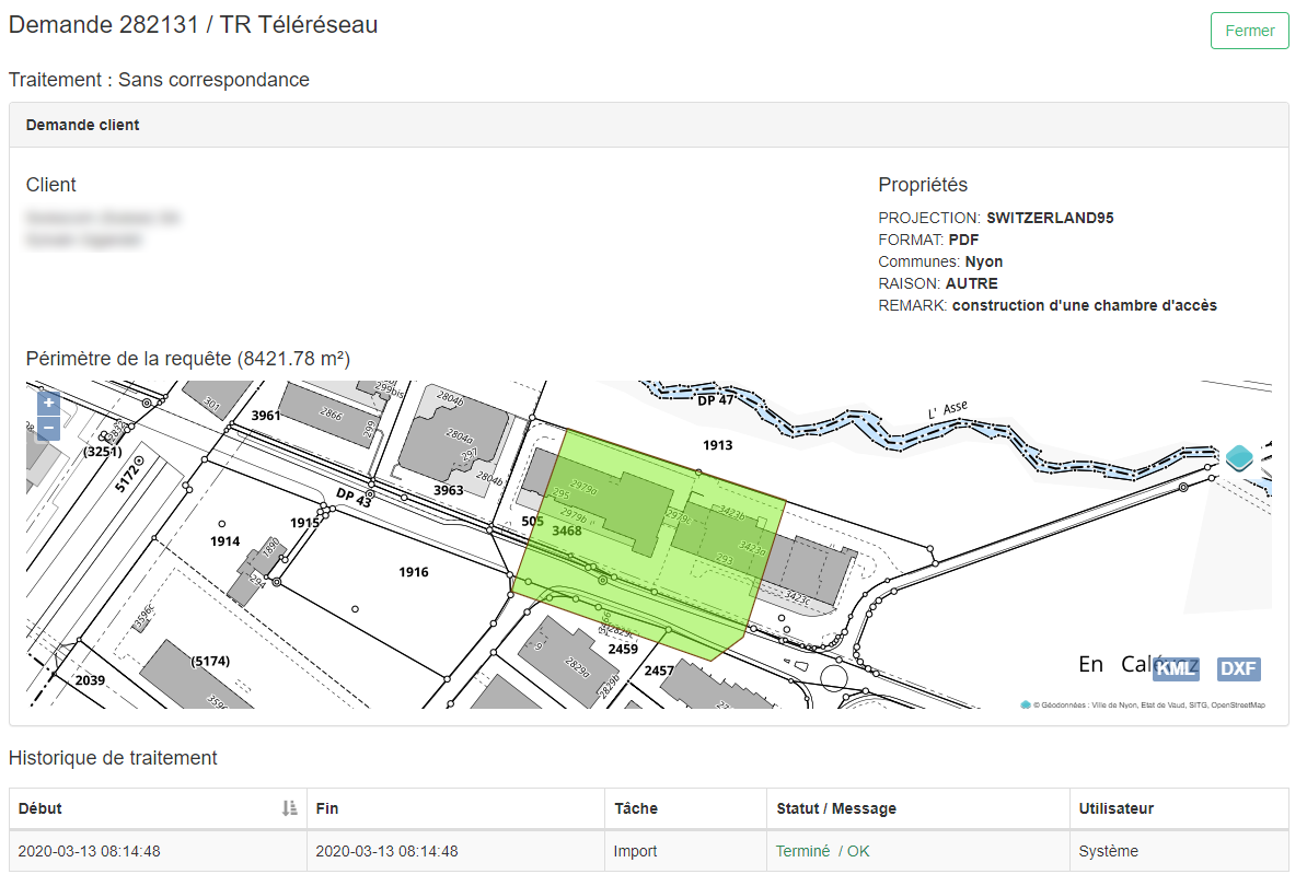 Gérer les cas de commandes sans correspondance de traitement [redmine ...