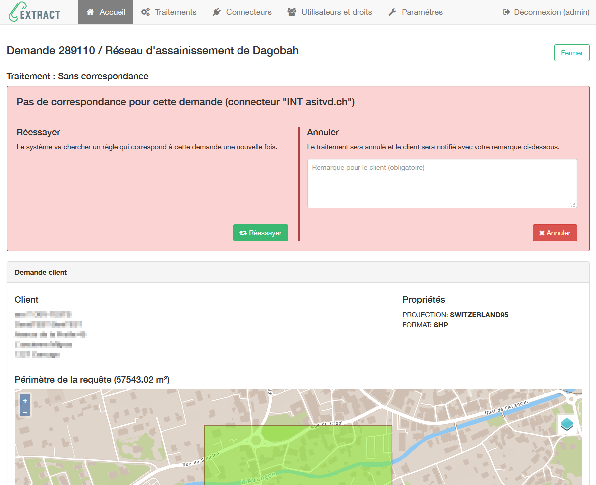 Gérer les cas de commandes sans correspondance de traitement [redmine ...