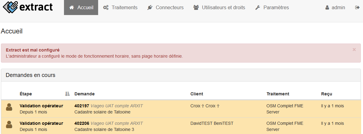 Indiquer si aucun plage horaire définie lorsque le mode scheduler est ...