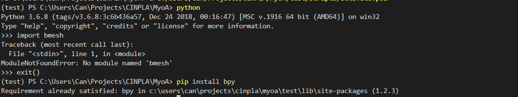 How can I import bmesh? · Issue #20 · TylerGubala/blenderpy · GitHub