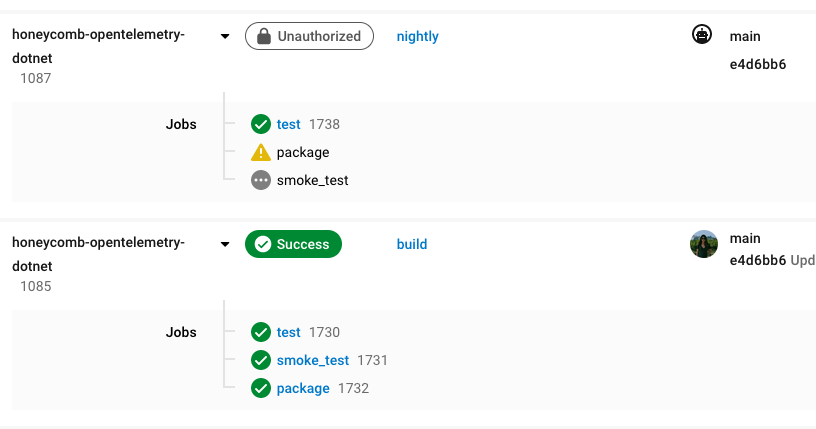 circleci nightly workflow not building properly · Issue #293 · honeycombio/honeycomb ...