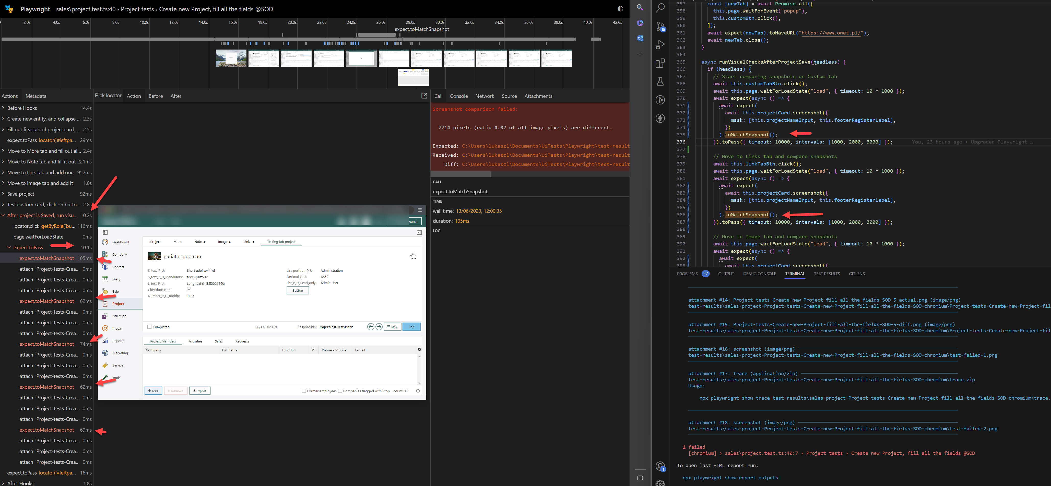 [BUG] expect.toPass() does not retries code blocks if it contains toHaveScreenshot · Issue ...