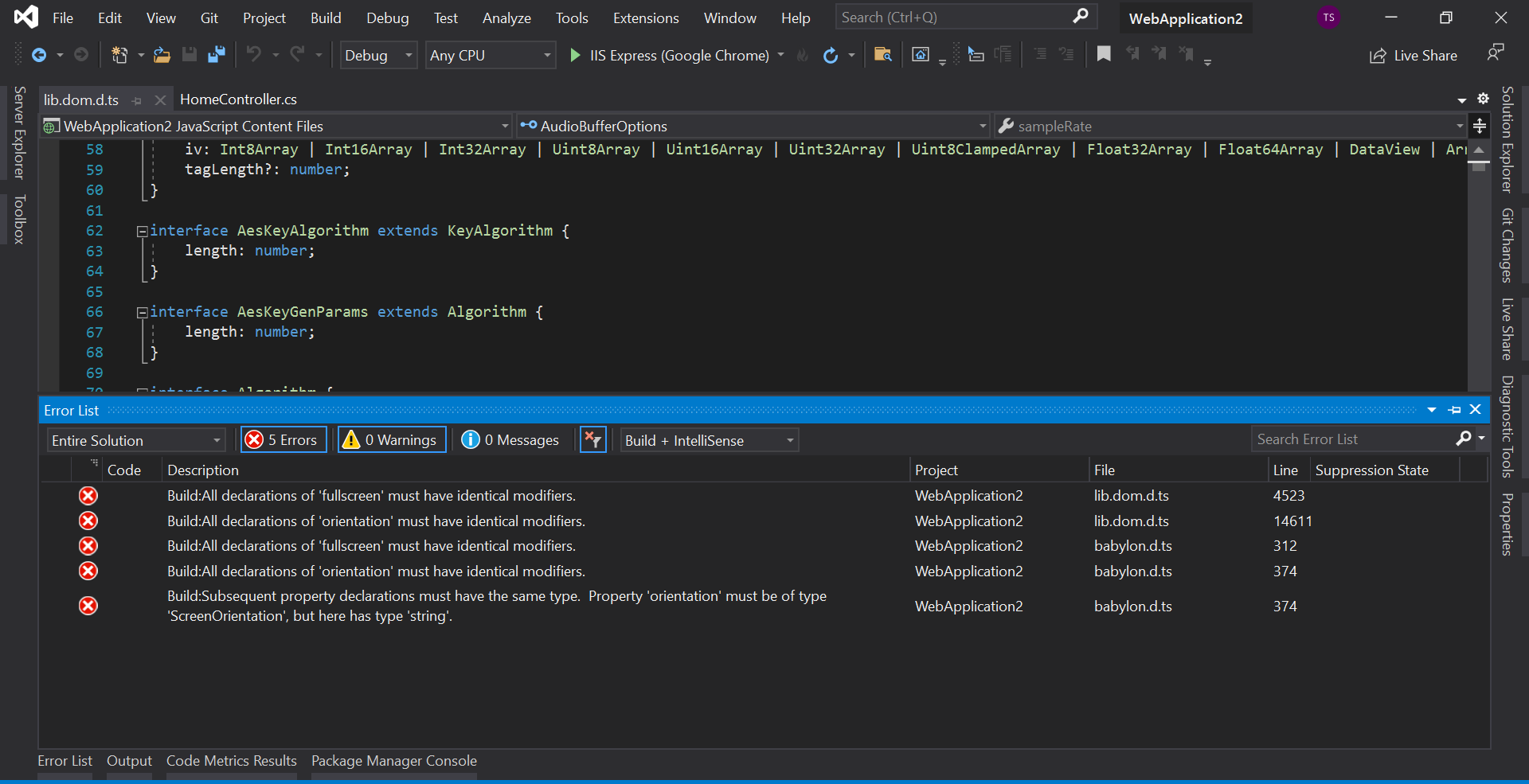 BabylonJs || Nuget || Visual Studio 2019 || ASP .NET · Issue #11281 · BabylonJS/Babylon.js · GitHub