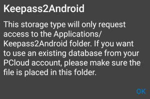 pCloud Support - Empty Root folder · Issue #796 · PhilippC/keepass2android · GitHub