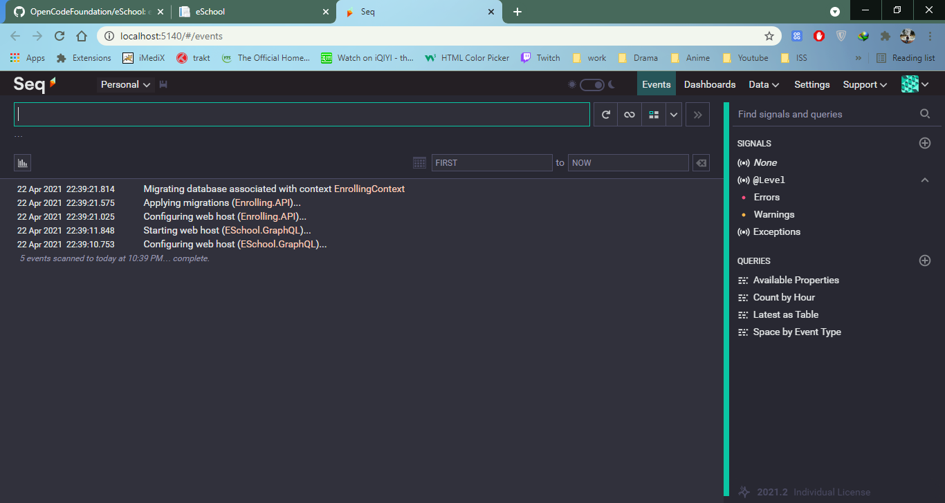 Enrollment Create Is not Working · Issue #385 · OpenCodeFoundation/eSchool · GitHub