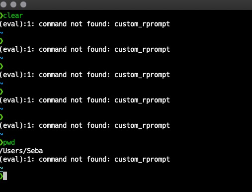 (eval):1 command not found: custom_rprompt · Issue #80 · romkatv/powerlevel10k · GitHub