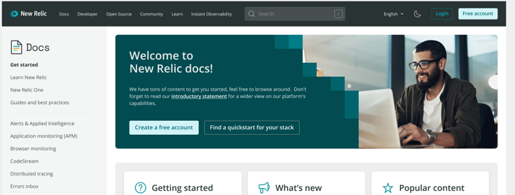 [Docs] [Docs I/A] Apply design refresh to global header · Issue #510 · newrelic/gatsby-theme ...