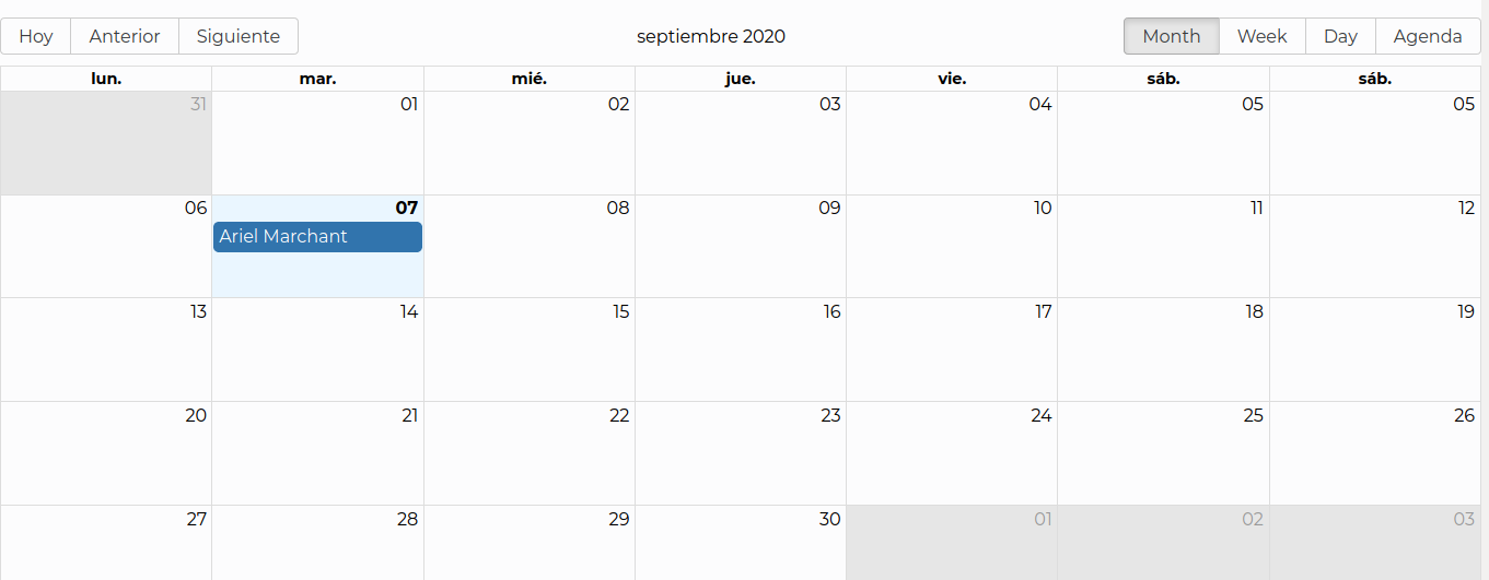 Problem with 1st weekend September Month · Issue #1746 · jquense/react-big-calendar · GitHub