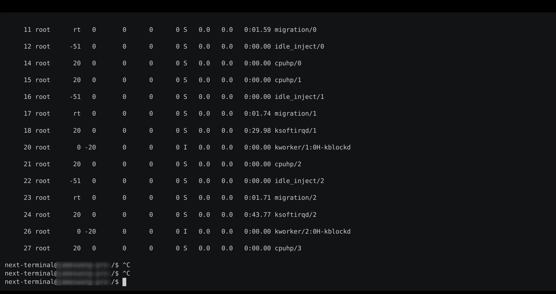 播放审计视屏显示不全，如图这是敲了 top 命令，显示只有下面一半 · Issue #415 · dushixiang/next-terminal · GitHub