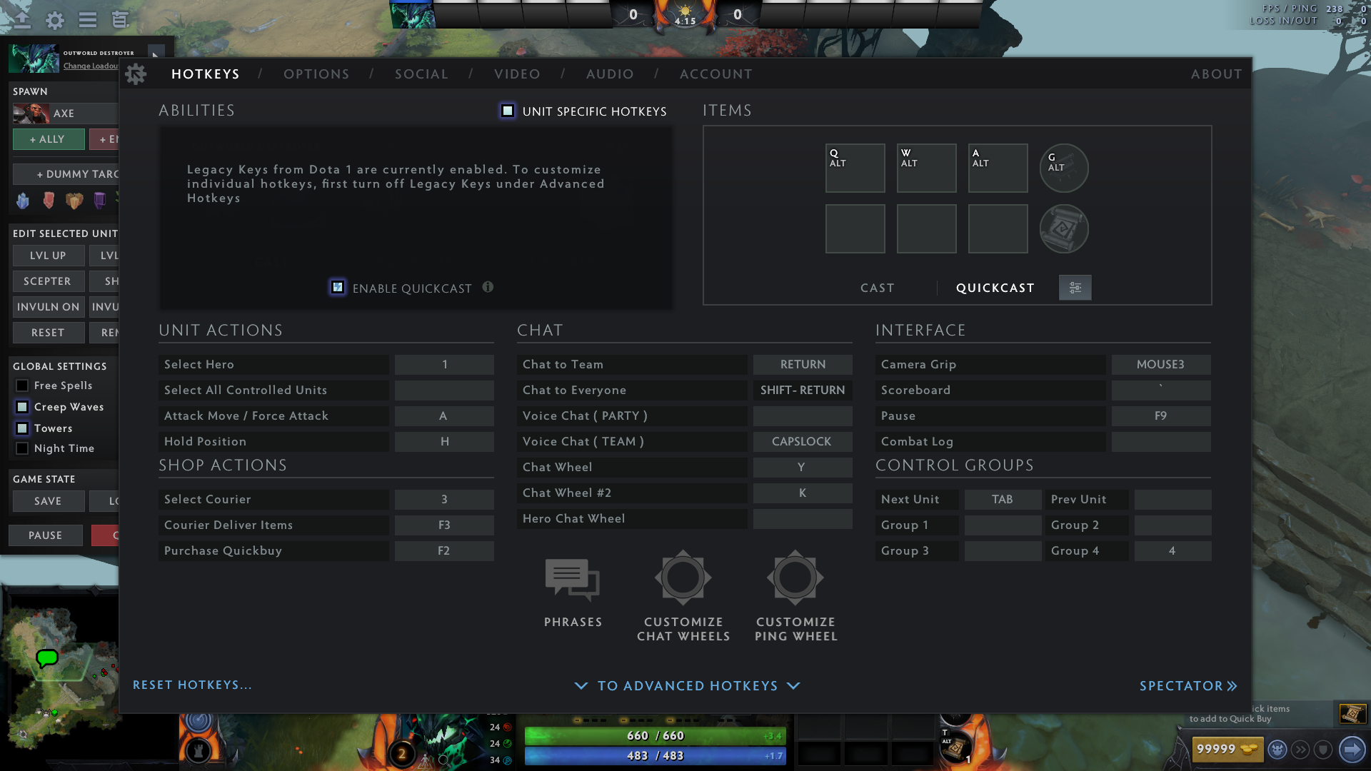 ITEMS NOT WORKING ON MY QUICKCAST SETTING · Issue #7397 · ValveSoftware ...