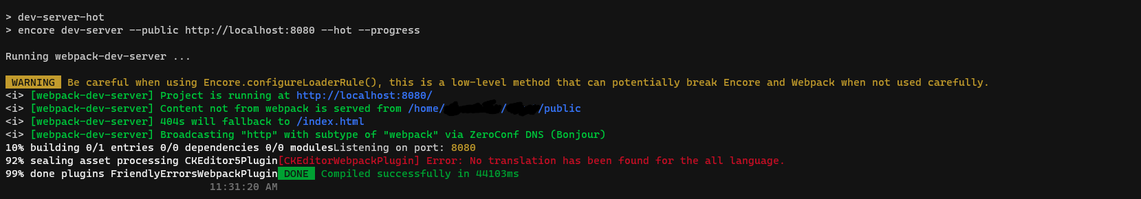 CKEditorWebpackPlugin with Webpack5 · Issue #9022 · ckeditor/ckeditor5 · GitHub