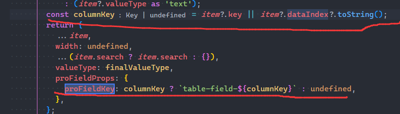 🐛[BUG]ProTable的columns里如果用request，下拉选项内容串了 · Issue #4393 · ant-design/pro-components · GitHub