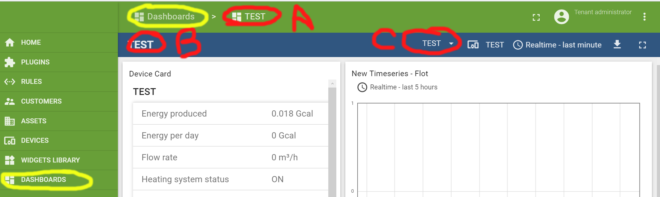 Clutter in the dashboard view · Issue #259 · thingsboard/thingsboard · GitHub
