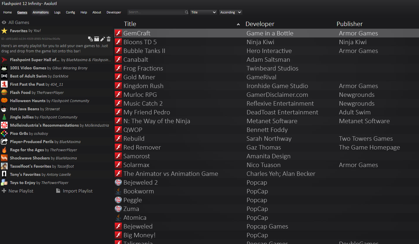 Emulator Flashpoint Infinity · Issue 3492 · Josefnemecplaynite · Github