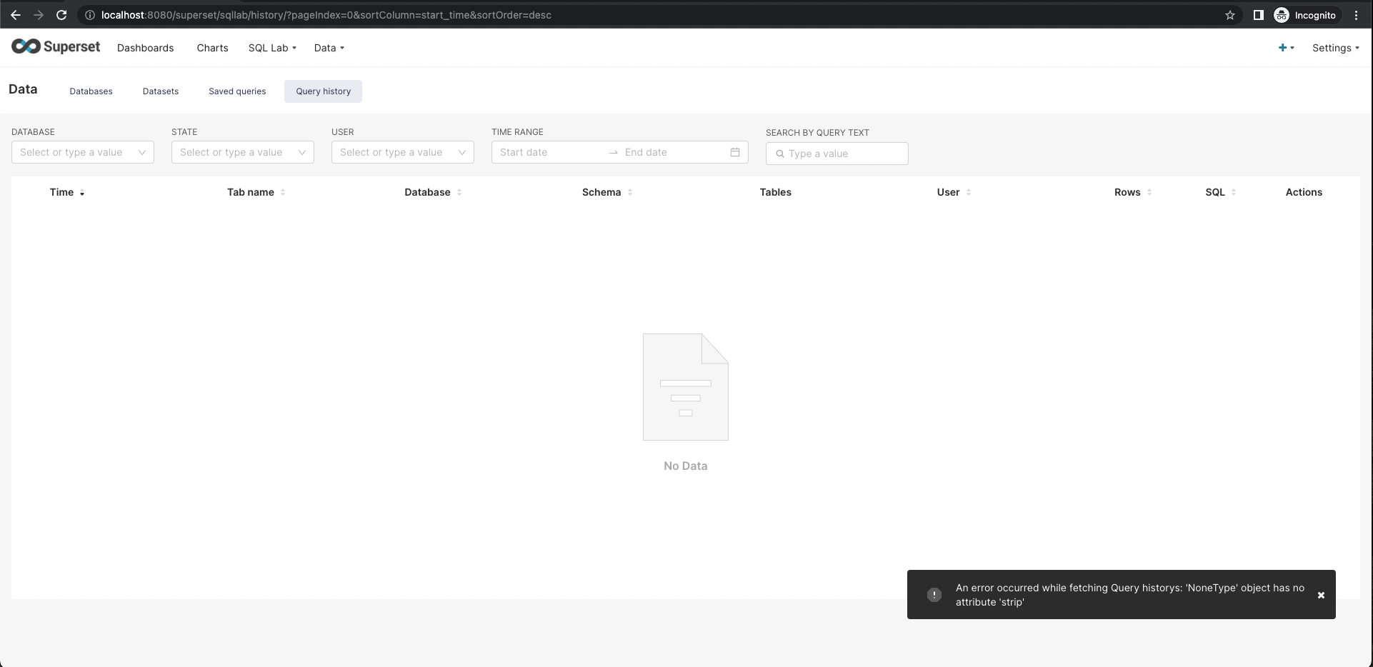 Validate Request Fields In Sqljson Api · Issue 20873 · Apache