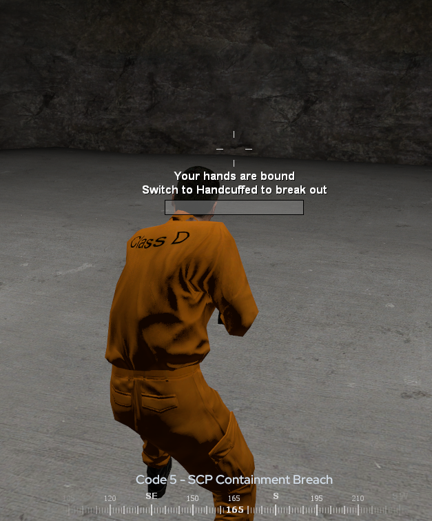 When revived in handcuffs, your gun is produced bypassing cuffs · Issue ...