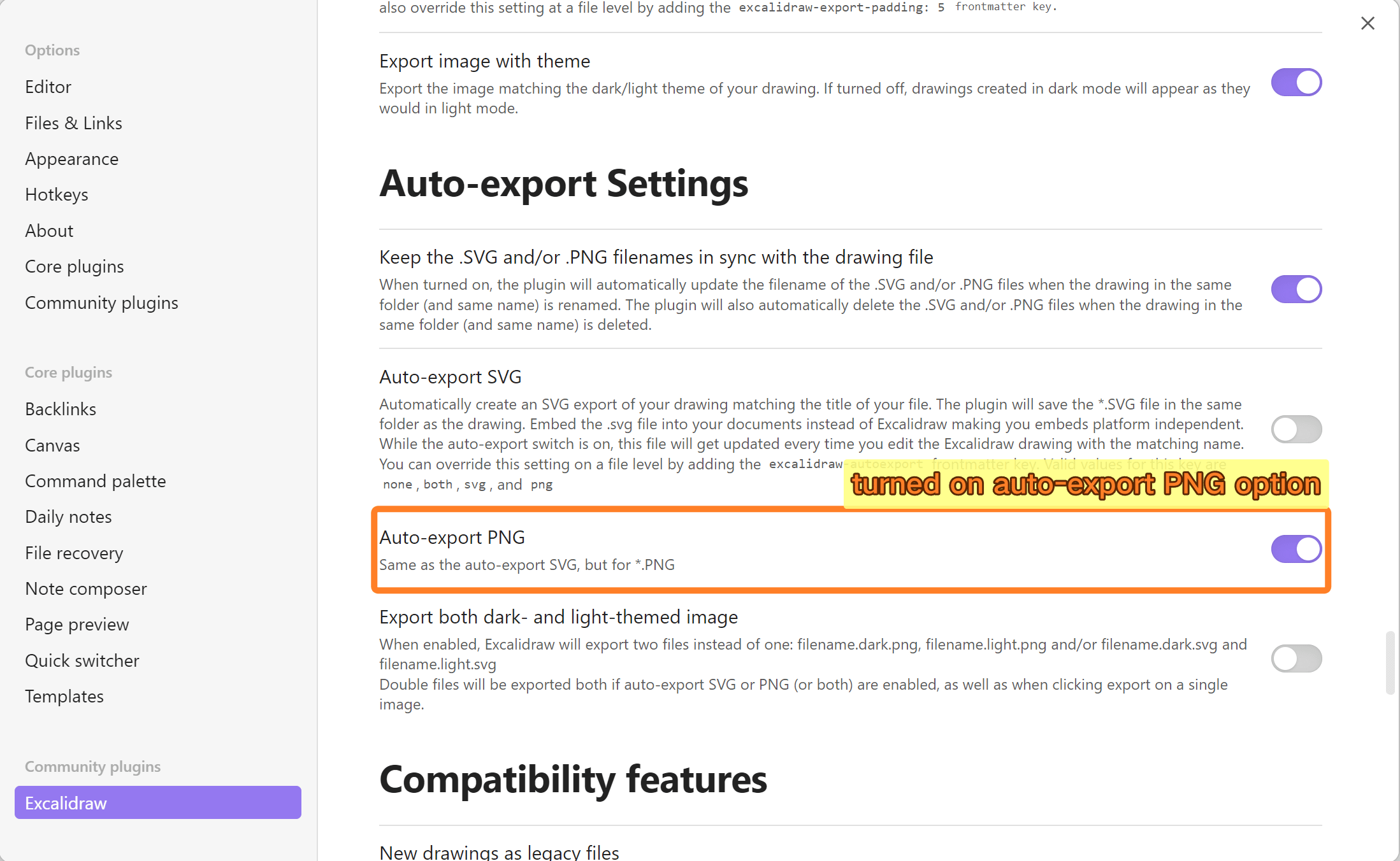 FR: Display excalidraw files directly as png previews · Issue #992 · zsviczian/obsidian ...