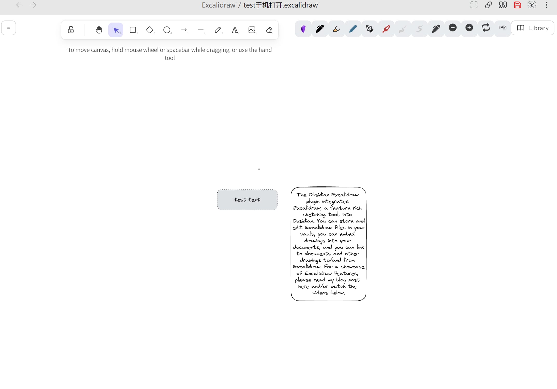 Bug Open An Excalidraw File On The Phone And The Text Box Gets Taller · Issue 1029