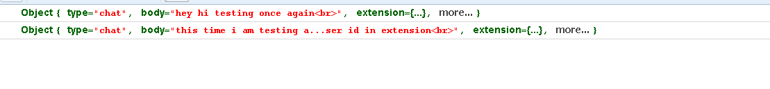 Quickblox messages are not getting saved to history,the messages are delivered to other user but ...