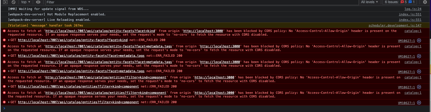 Error Could Not Fetch Catalog Entities · Issue 12049 · Backstagebackstage · Github