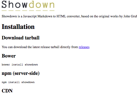 question: how to enable code blocks · Issue #538 · showdownjs/showdown · GitHub