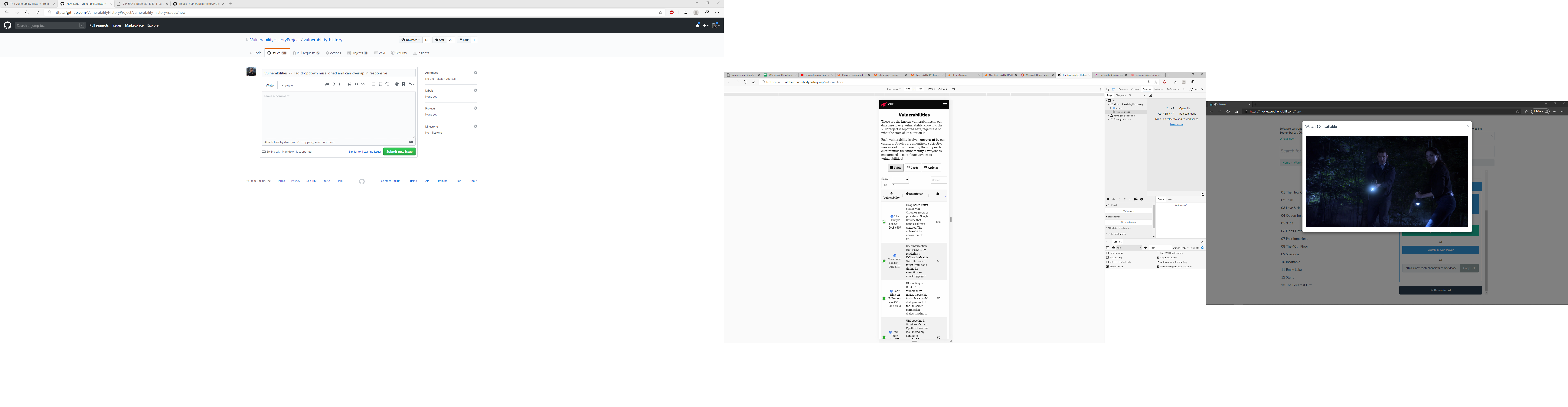 Vulnerabilities -> Tag dropdown misaligned and can overlap in responsive · Issue #670 ...