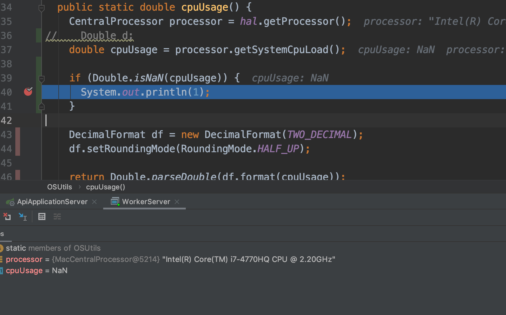 [BUG] NEF when get info from OSUtils · Issue #2927 · apache/dolphinscheduler · GitHub