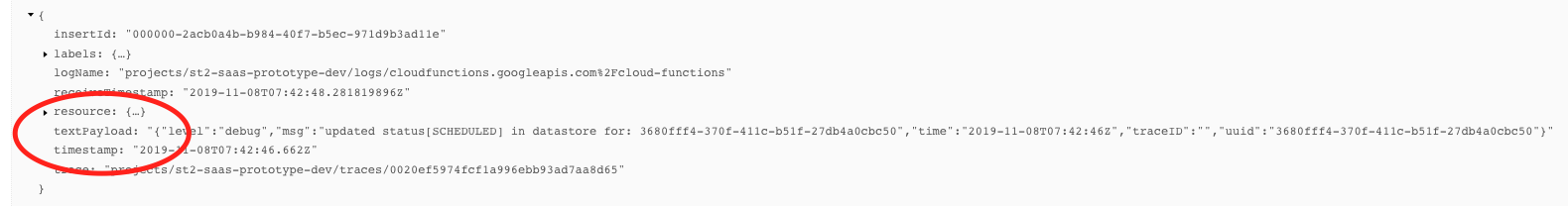 stackdriver: json logging in cloud functions · Issue #1656 · googleapis/google-cloud-go · GitHub