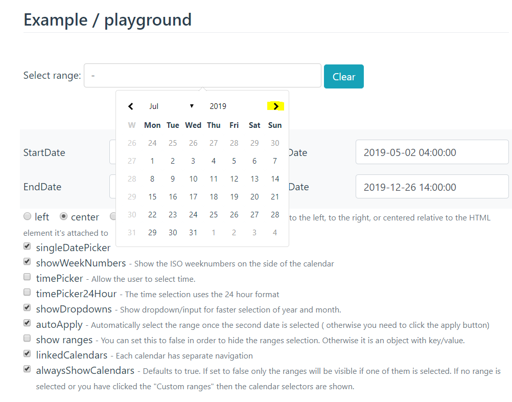 Next month not working · Issue #115 · Innologica/vue2-daterange-picker · GitHub