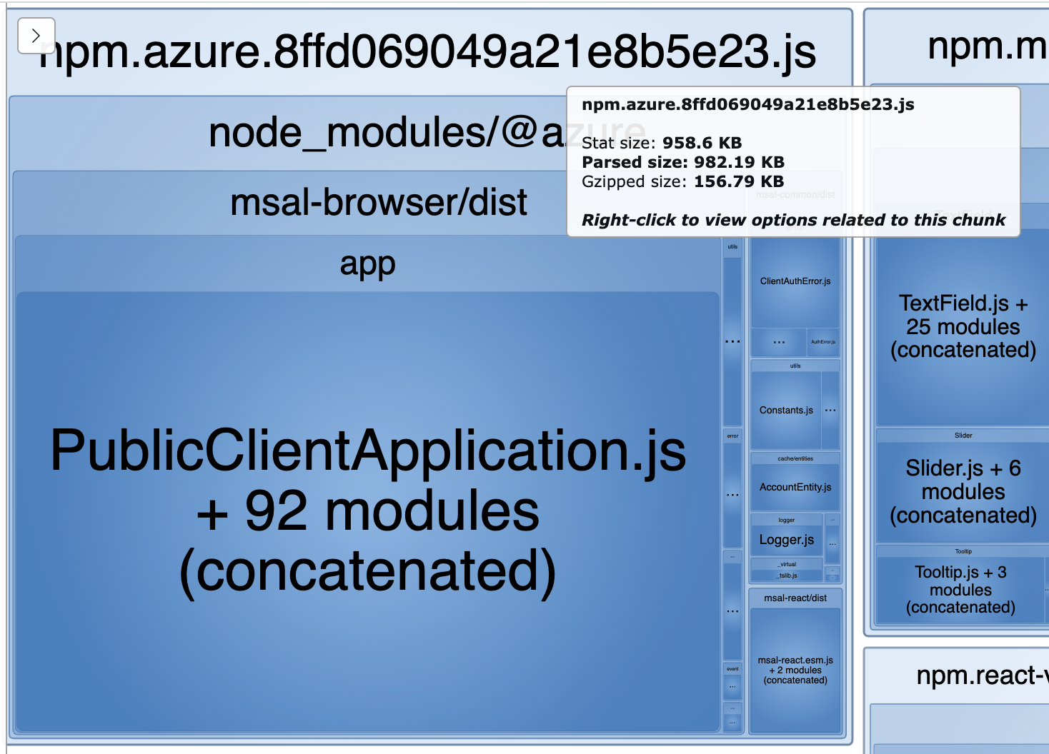 Bundle size is going to extreme! · Issue #6227 · AzureAD/microsoft-authentication-library-for-js ...
