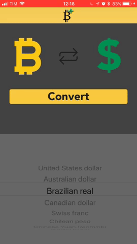 GitHub - DevEverton/BitcoinPlus: A bitcoin app to convert bitcoin to ...