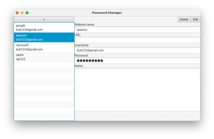 GitHub - alven-shin/password-manager-project: A simple password manager for my high school ...
