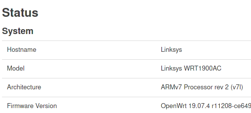 add target name to status overview · Issue #5339 · openwrt/luci · GitHub