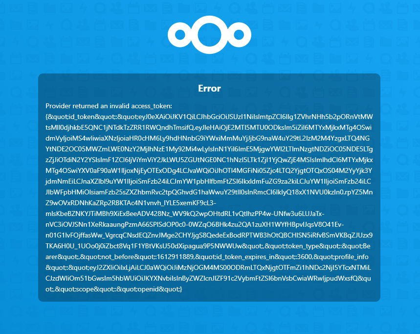 Provider returned an invalid access_token error with Azure B2C · Issue #222 · zorn-v/nextcloud ...