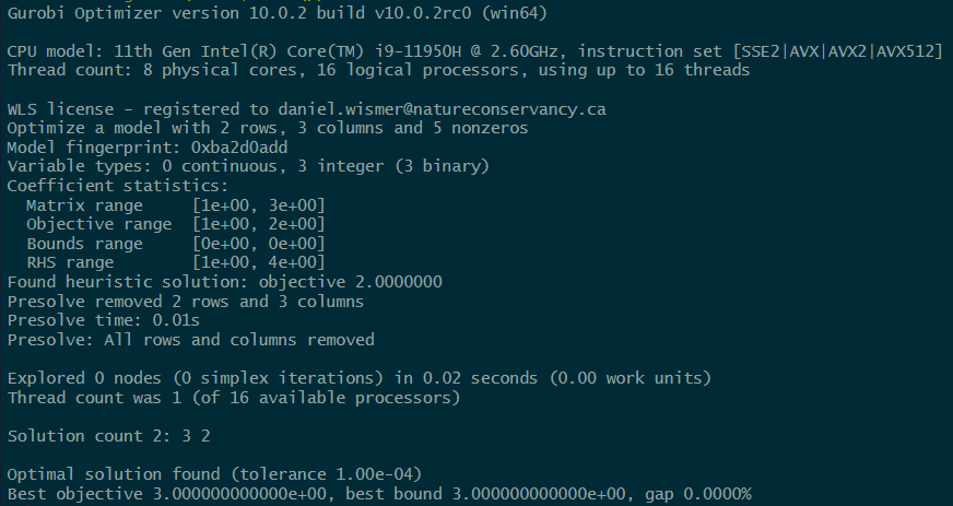 Gurobi Solver · Issue #302 · NCC-CNC/wheretowork · GitHub