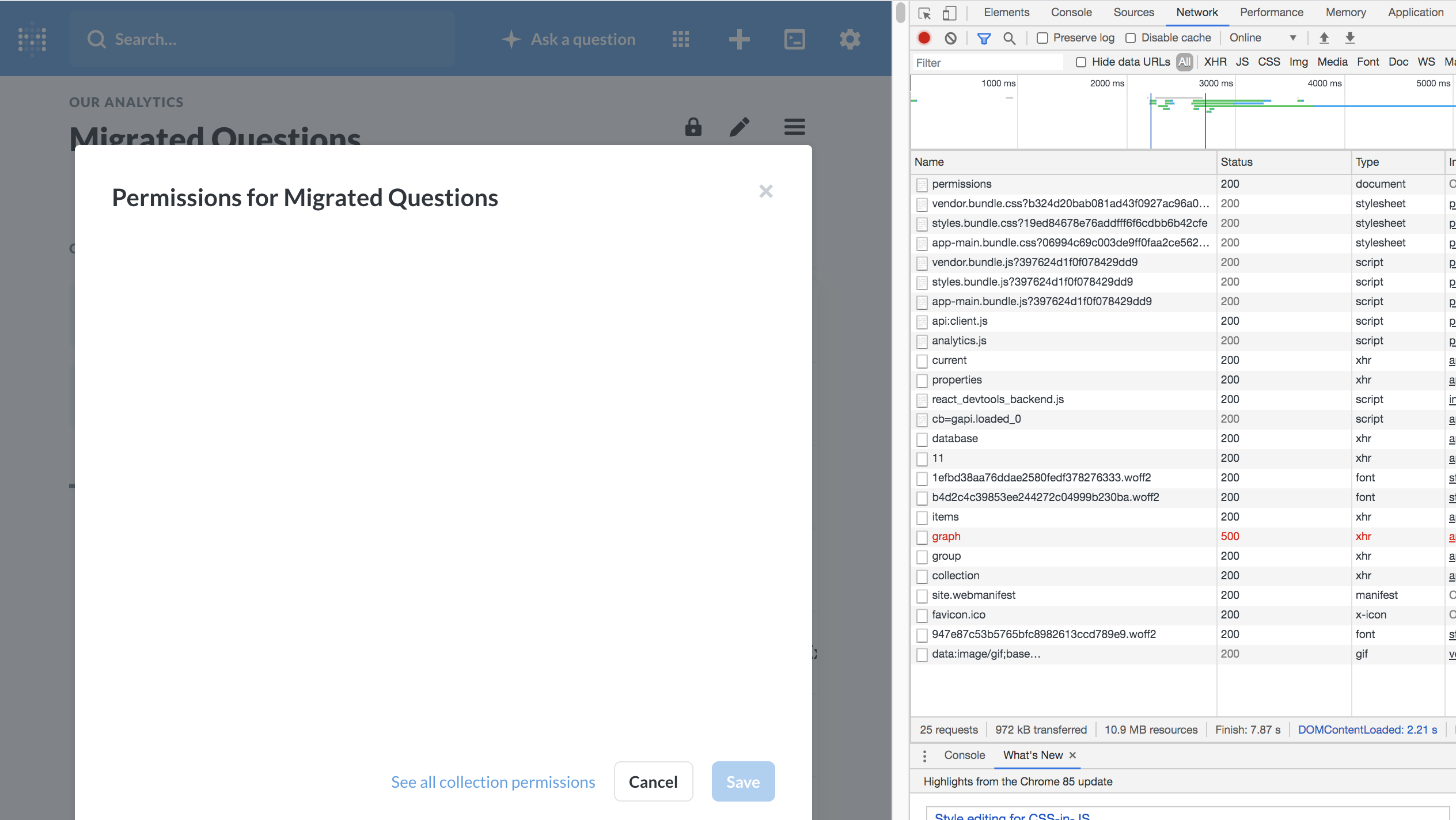 500 stack overflow error on collection/graph API call · Issue #13211 ...