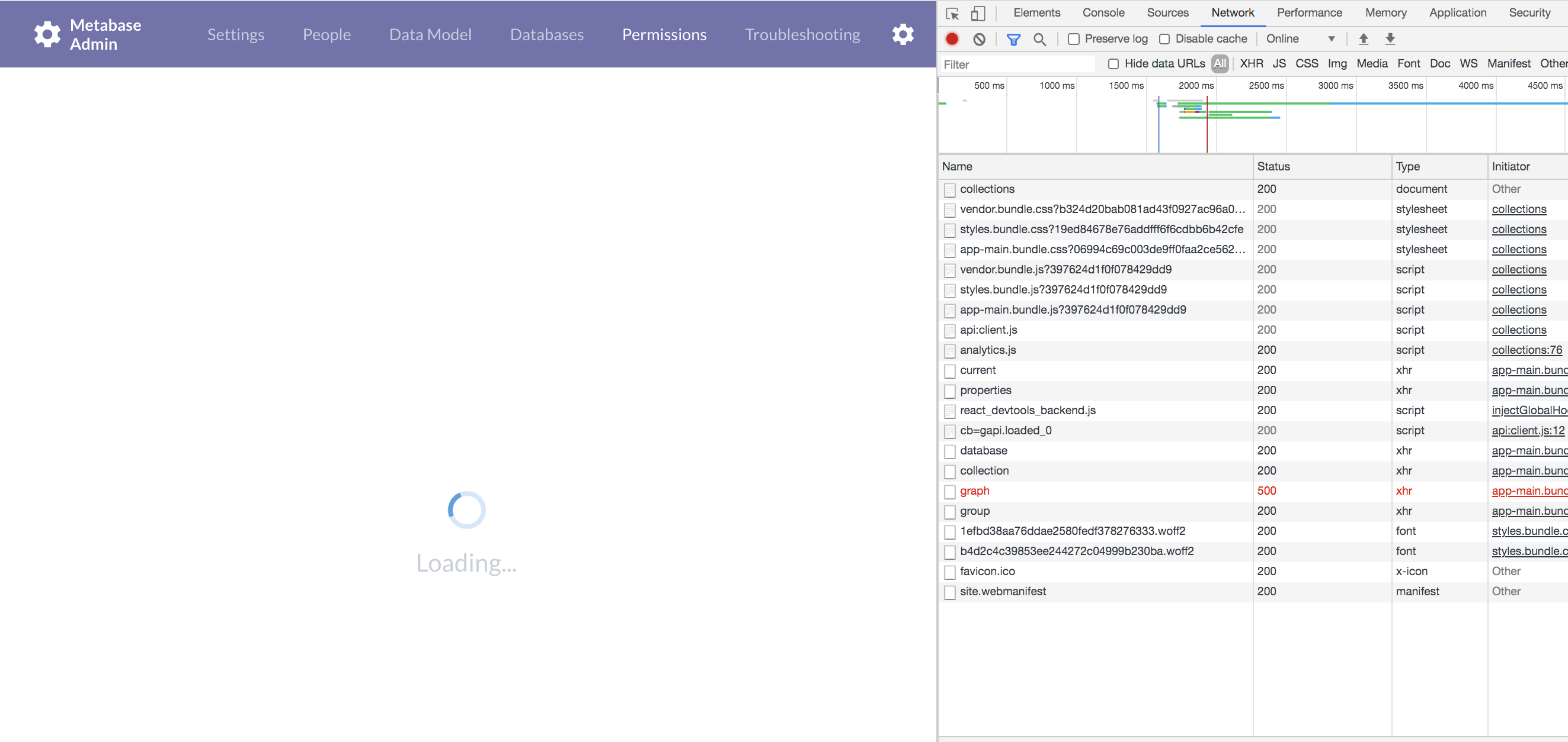 500 stack overflow error on collection/graph API call · Issue #13211 · metabase/metabase · GitHub