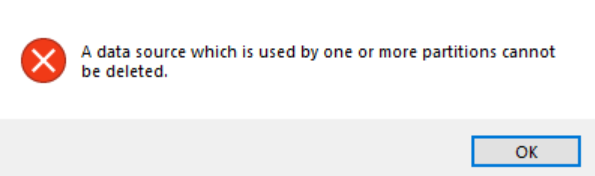 Deleting data source with Advanced Scripting · Issue #824 · TabularEditor/TabularEditor · GitHub