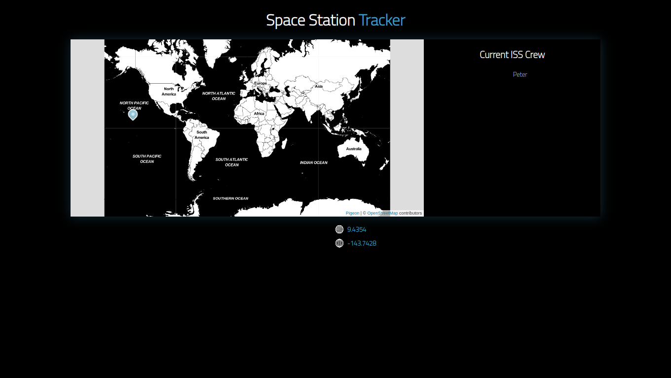 GitHub - DanielSCustodio/ISS-Location: A aplicação mostra em tempo real ...