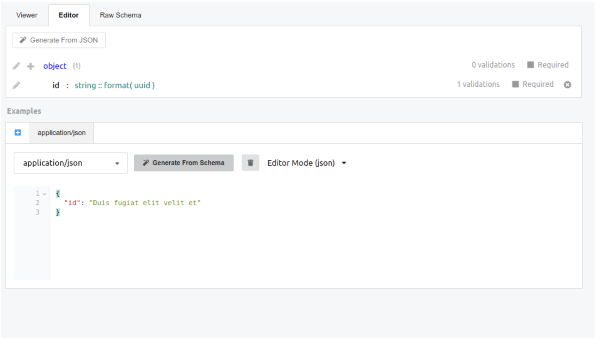 Generated Example format for UUID is incorrect · Issue #258 · stoplightio/desktop · GitHub