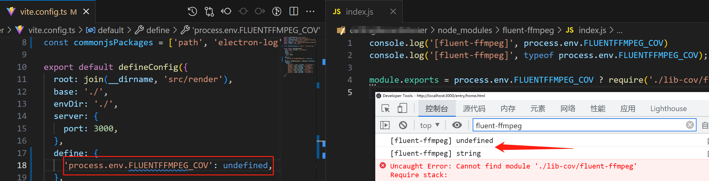 Unable To Resolve Some Modules Lib Covfluent Ffmpeg · Issue 573 · Fluent Ffmpegnode 0013