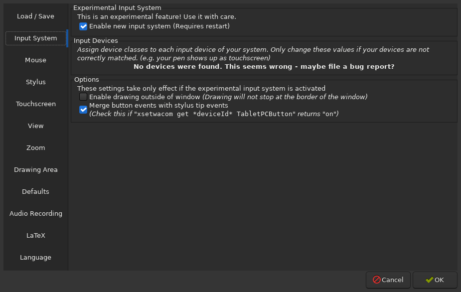 No Devices Were Found (KDE Plasma Running in X11 DE) · Issue #2442 ...