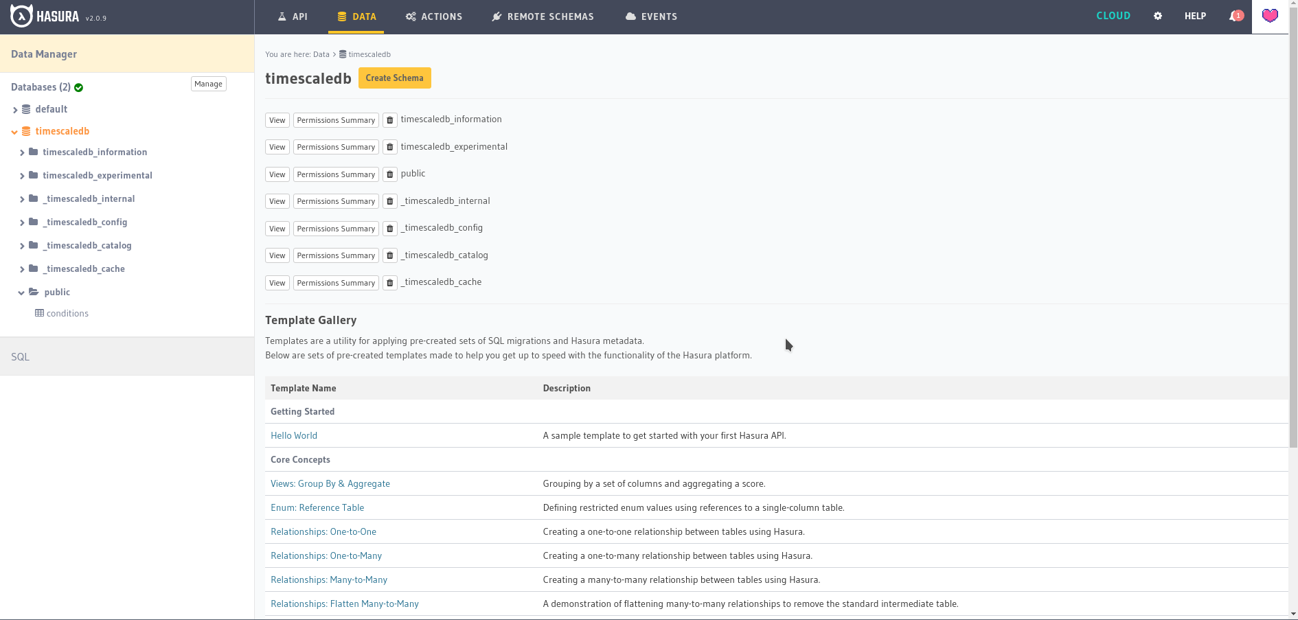 Show & Hide Schemas · Issue #7742 · hasura/graphql-engine · GitHub