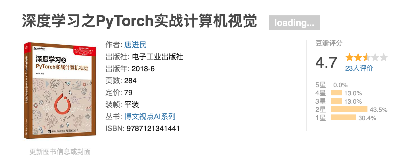 豆瓣评分那么低的书为什么也可以加入，是不是夹带私货？ · Issue #42 · doocs/technical-books · GitHub