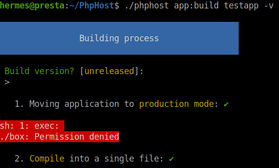 Building Standalone Phar File Fails · Issue 414 · Laravel Zerolaravel Zero · Github