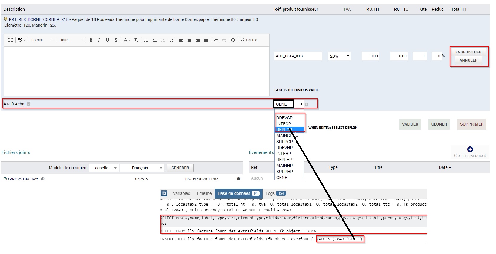 Extrafields Supplier invoice · Issue #13018 · Dolibarr/dolibarr · GitHub