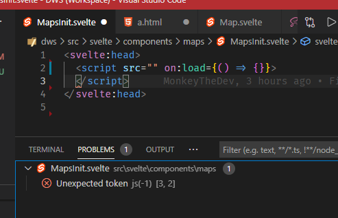 svelte:head tag seems to not support svelte syntax · Issue #748 · sveltejs/language-tools · GitHub
