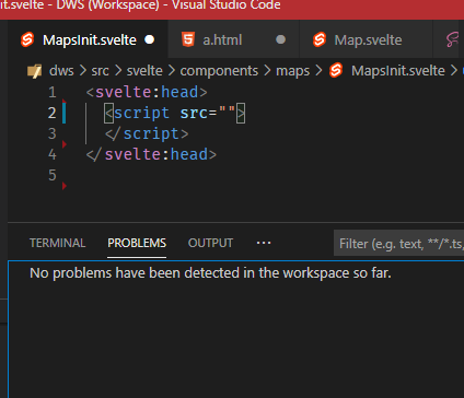 svelte:head tag seems to not support svelte syntax · Issue #748 · sveltejs/language-tools · GitHub