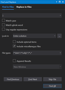 New Find and Replace WindowGuid · Issue #119 · VsixCommunity/Community.VisualStudio.Toolkit · GitHub