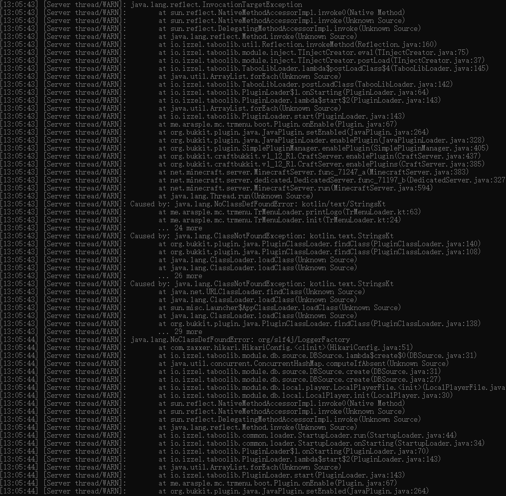 TabooLib插件在Catserver上的兼容问题 · Issue #240 · Luohuayu/CatServer · GitHub